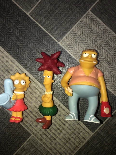 THE SIMPSONS FIGURES made in 2000 lisa barney sideshow bob £14.99 ...