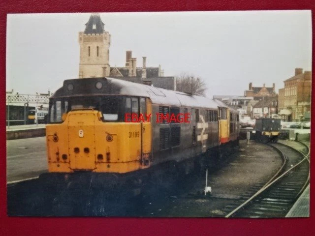 PHOTO CLASS 31 Loco No 31199 At Lincoln Central 1988 £1.85 - PicClick UK