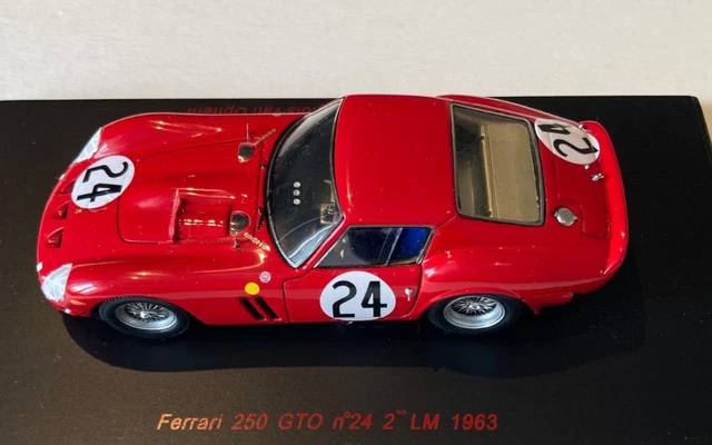 REDLINE 1/43 Ferrari 250 GTO # 24 2éme 24 Heures du Mans 1963 PARFAIT ...