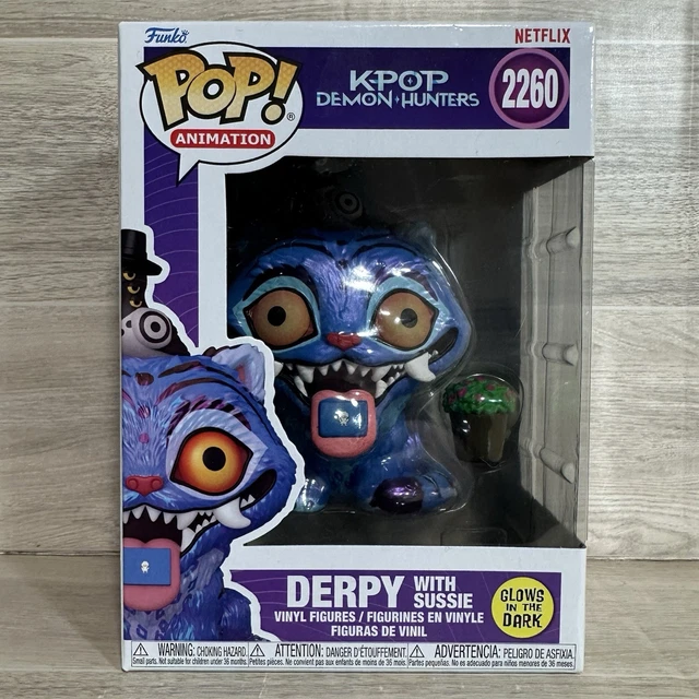 FUNKO POP! ANIMATION - Kpop Demon Hunters GITD Derpy With Sussie ...