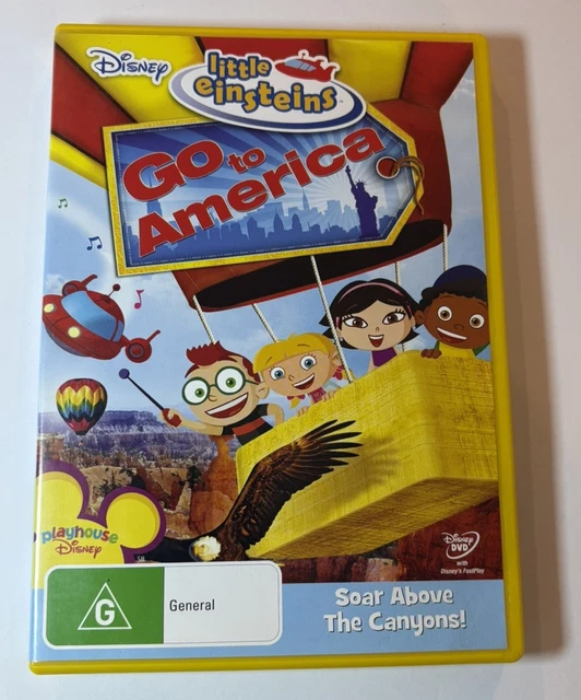 LITTLE EINSTEINS GO to America DVD 2009 Region 4 PAL - Free Aus Post! £ ...