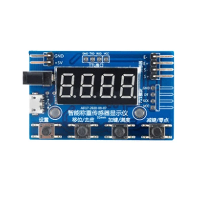 HX711 LOAD CELL Weight Pressure Sensor AD Module Display 24-bit ...