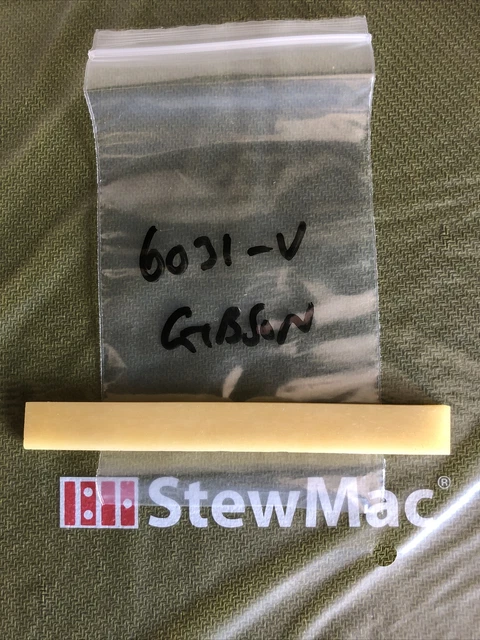 STEW MAC USA 6031-V For Gibson And Classical Guitars Unbleached Bone ...