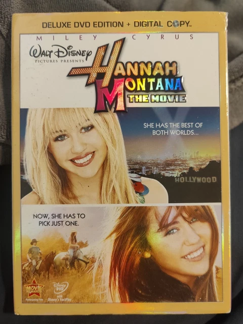 WALT DISNEY HANNAH MONTANA THE MOVIE DVD 2009 Lot de 2 disques, avec ...