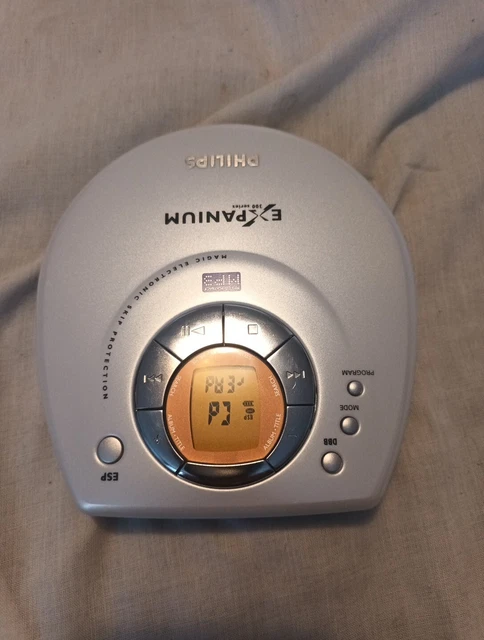 PHILIPS EXPANIUM 100 Portable CD Play Discman Walkman Fully Working £29 ...