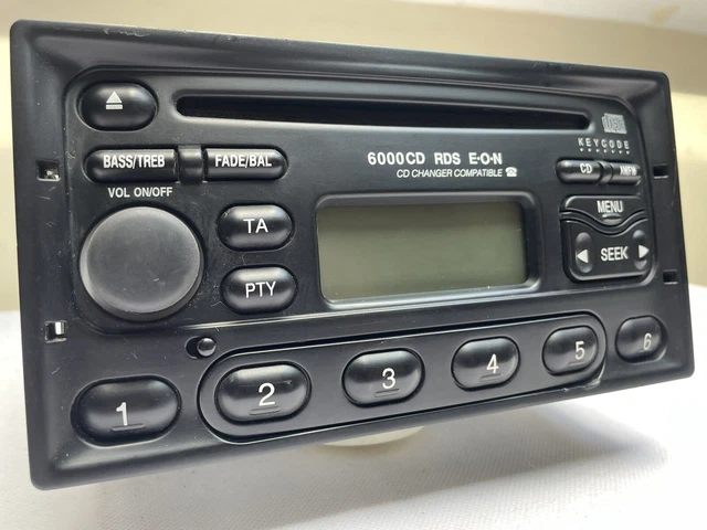 AUTORADIO ORIGINALE FORD 6000CD RDS E-O-N 6000NE 6000 CD radio EUR 49 ...