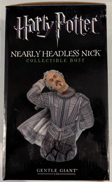 HARRY POTTER NEARLY Headless Nick Collectible Bust Gentle Giant $205.00 ...