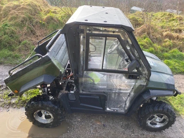 ELECTRIC 4X4 FARM UTV, Cab, Winch, Tipper, Road Legal, Like Gator ...