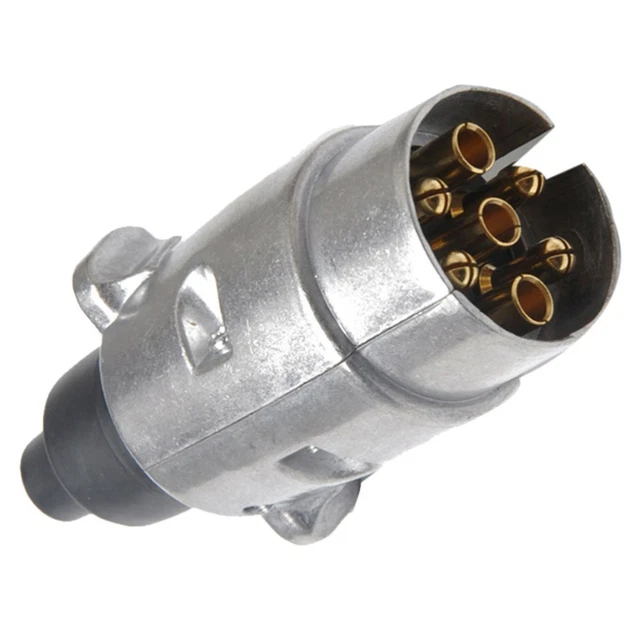7 PIN TRAILER Connector Plug Cable Wiring Adapter Adapters Accessories ...
