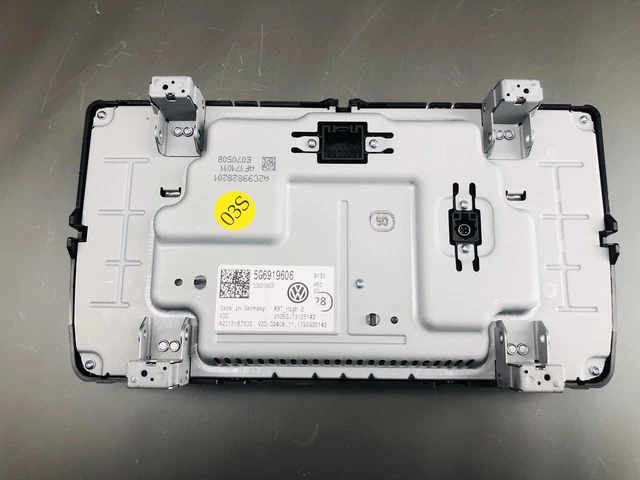ORIGINAL VW GOLF 7 5G Facelift Control Panel Screen Display Navi £331. ...