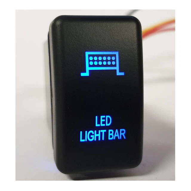 FORD RANGER / Mazda BT50 LED Light Bar Switch Blue Back Light $24.00 ...