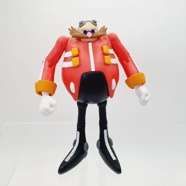 JAZWARES SONIC THE Hedgehog Dr. Eggman Action Figure Robotnik Sega 4" £ ...