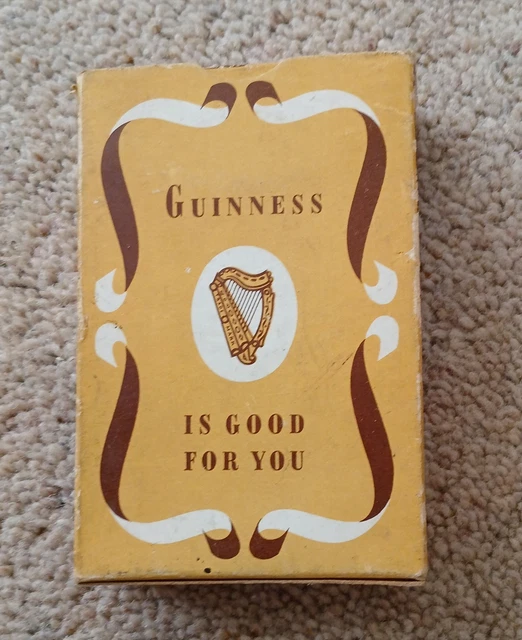 1930S/40S PACK OF Guinness Unopend Ans Still Tax Sealed Playing Cards £ ...