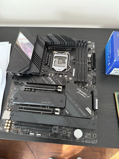 ASUS ROG STRIX Z590-F GAMING WIFI Motherboard Intel Z590 LGA 1200 DDR4 ...