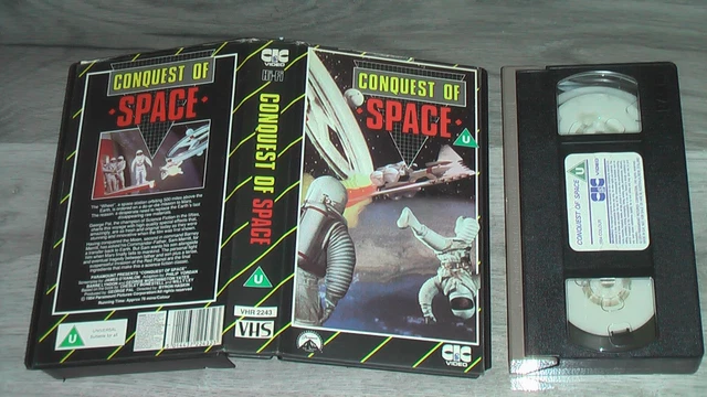 CONQUEST OF SPACE VHS Video CIC Stripe Cert VERY RARE £6.99 - PicClick UK