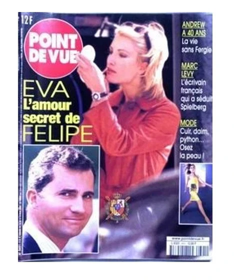 POINT DE VUE N° 2691 Rania Andrew Snowdon Levy Aspen Felipe Eva Espagne ...