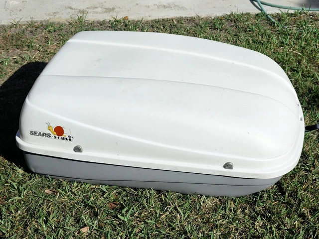 SEARS X-CARGO CAR Rooftop Storage Carrier-Vintage Original Roof Carrier ...