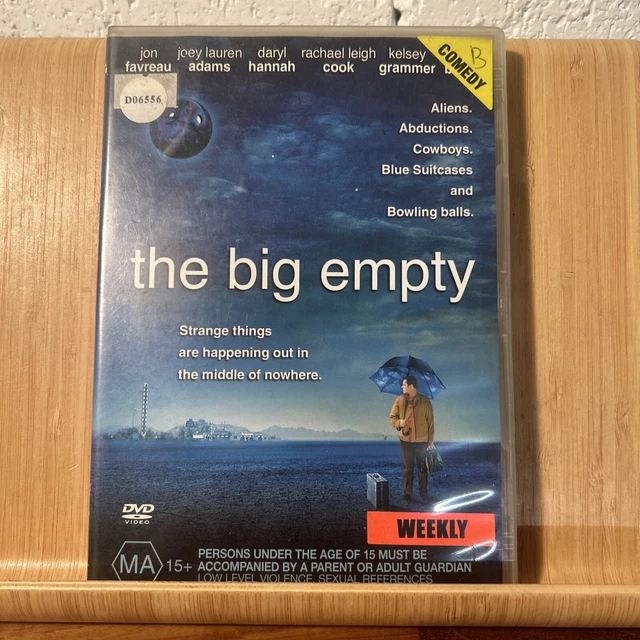 THE BIG EMPTY region 4 DVD (2003 Jon Favreau / Daryl Hannah comedy movie)(S7.4) $13.49 - PicClick AU