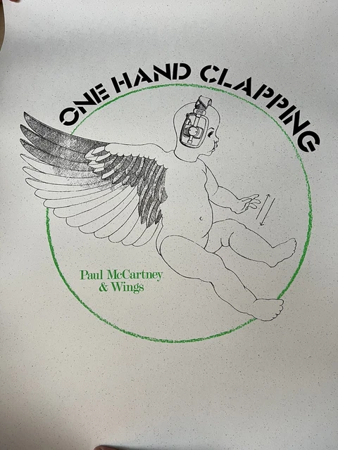 PAUL MCCARTNEY & Wings -One Hand Clapping Exclusive Poster - 218/250 UK ...