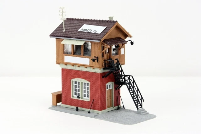 ALLESTIMENTO KIBRI 9487/9526 edifici Ho per modellismo min)7c EUR 11,99 ...