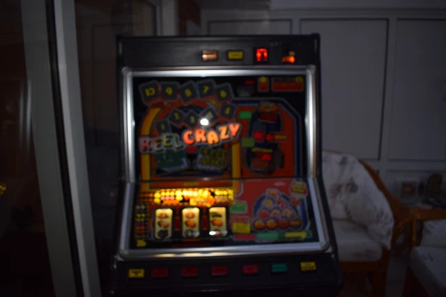 JPM REEL CRAZY Fruit Machine £4 Jackpot £721.00 - PicClick UK