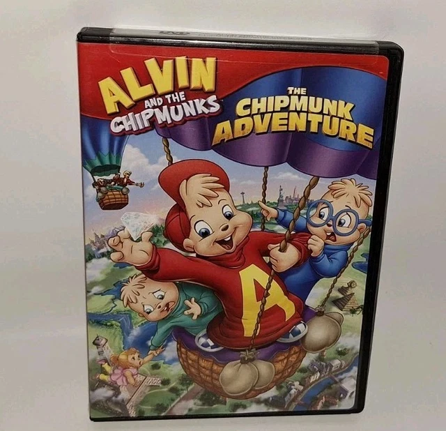 ALVIN AND THE Chipmunks The Chipmunk Adventure DVD + CD Soundtrack 2008 ...