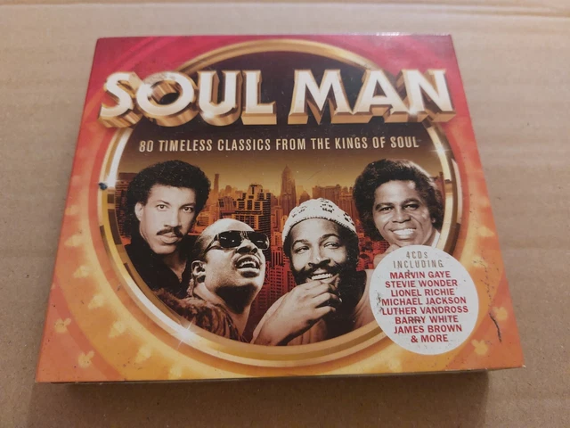 VARIOUS * SOUL Man * 4 X Cd Digipak Album 80 Timeless Classis Excellent ...
