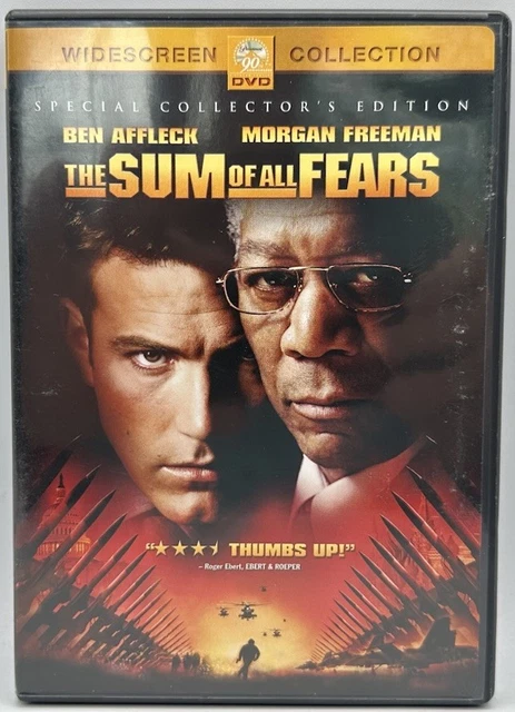 THE SUM OF All Fears DVD Widescreen Special Collector's Edition Ben ...