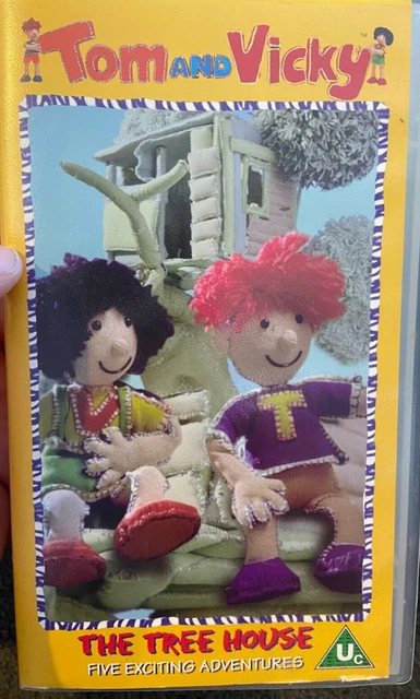 TOM AND VICKY - The Tree House VHS VIDEO TAPE (animated kids tv series ...