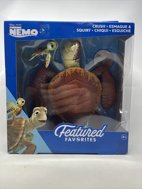 DISNEY PIXAR FEATURED Favorites Crush & Squirt Finding Nemo Turtle ...