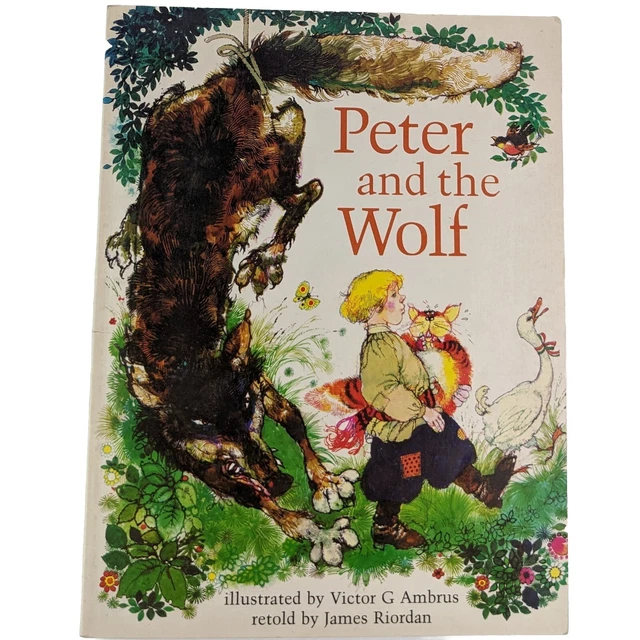 PETER AND THE Wolf -James Riordan, Victor Ambrus, Classic Children's ...