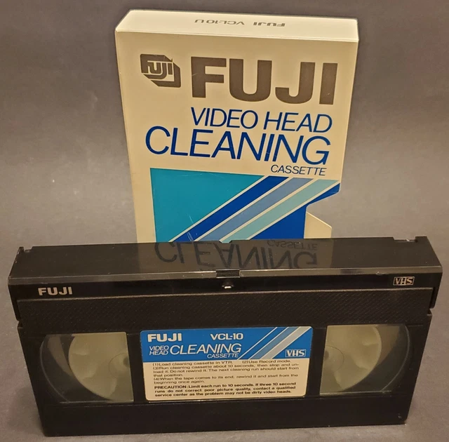 FUJI VHS VIDEO Head Cleaning Cassette VCL-10 VHS $9.99 - PicClick CA