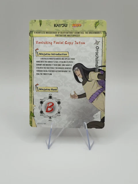 NARUTO KAYOU ENGLISH Series 2 Card - Orochimaru - NRSA02-SSR-010L3 £2. ...