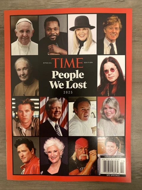 TIME MAGAZINE SPECIAL People We Lost 2026 POPE FRANCIS OZZY OSBOURNE ...