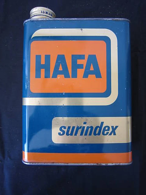 DV817 RARE BIDON Huile Hafa Surindex Motor Oil EUR 49,99 - PicClick FR