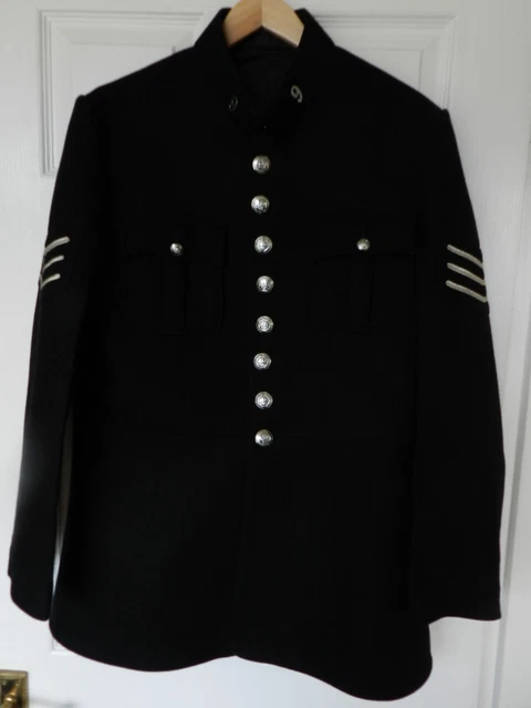 A SUPERB WW2 PATTERN BRITISH POLICE OFFICER's HIGH NECK TUNIC sz 40 ...