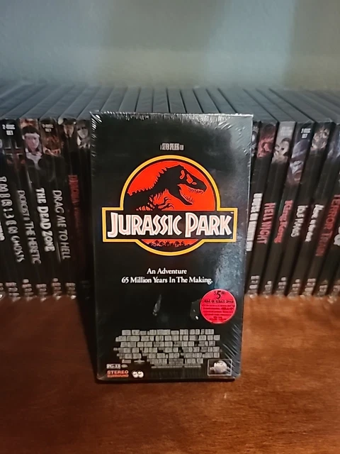 JURASSIC PARK MOVIE VHS Original 1993/1994 MCA - Steven Spielberg New ...