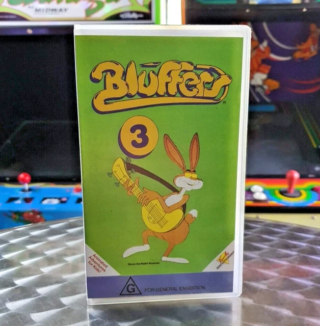 BLUFFERS VOLUME 3 - 1987 VHS Cartoon - Video Tape $5.90 - PicClick AU