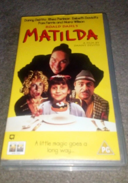 MATILDA VHS RARE Vintage 1996 Original Video Cassette Danny Devito Rhea ...