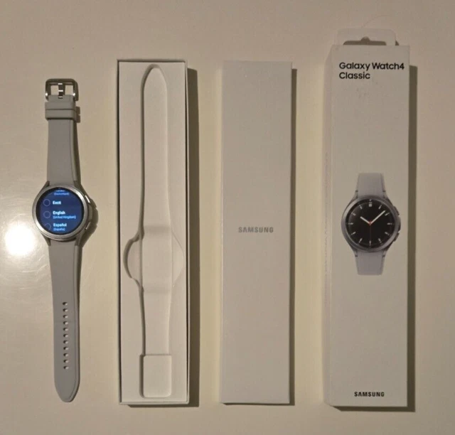 SAMSUNG GALAXY WATCH4 Classic SM-R890 46mm Stainless Steel Case with ...