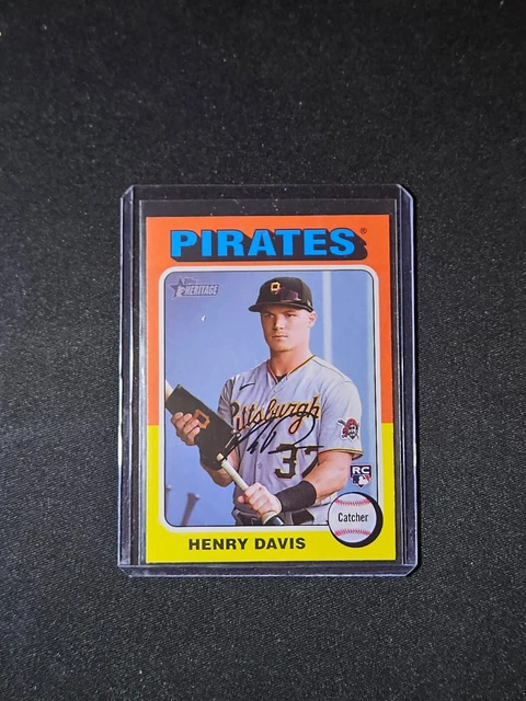CARTA ROOKIE 2024 Topps Heritage Henry Davis #415 EUR 1,84 - PicClick IT