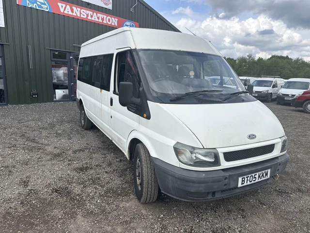 2005 FORD TRANSIT 350 LWB Minibus Camper Conversion Project High Roof ...