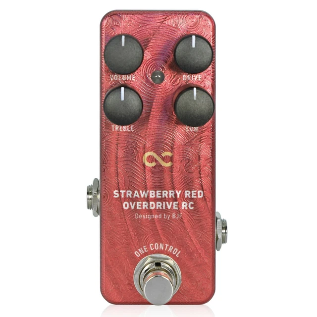 ONE CONTROL STRAWBERRY RED OVERDRIVE RC with Case Overdrive £135.47 ...