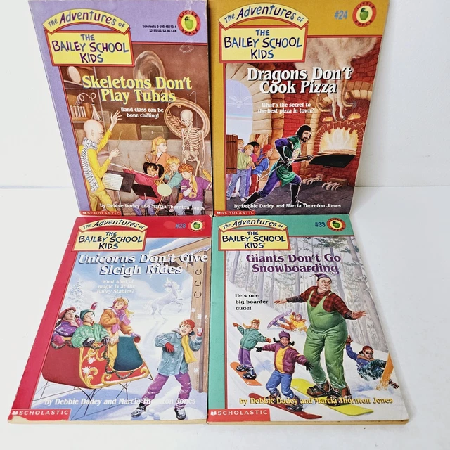 6 X THE Adventures of the Bailey School Kids Little Apple P/B Books ...