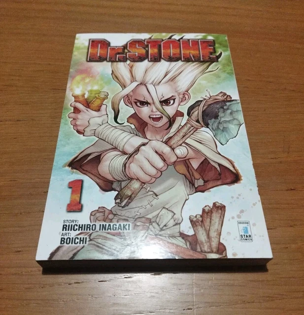 MANGA DR. STONE Volume 1 Story by Riichiro Inagaki Art by Boichi Ed ...