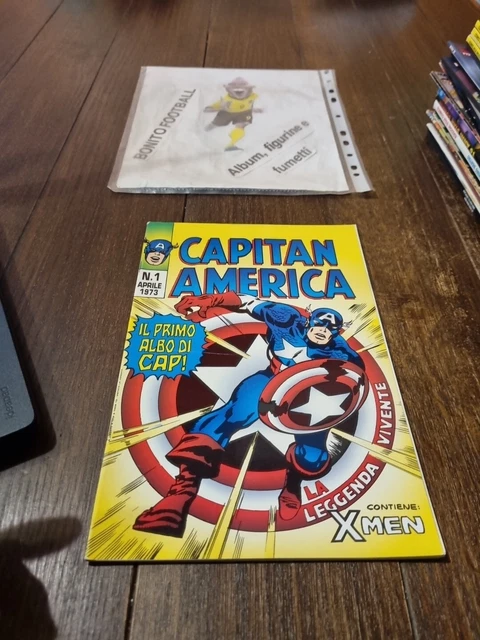 CAPITAN AMERICA N.1 Ristampa Anastatica Corno. Rif.Retro CV Mob 338 EUR ...
