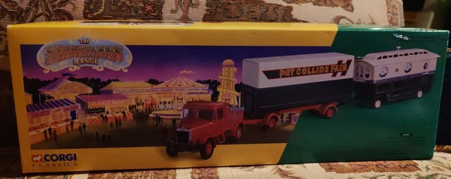CORGI CLASSICS SHOWMAN'S Pat Collins Scammell Highwayman Remorque ...