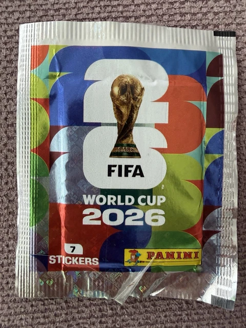 FIFA WORLD CLUP 2026 Panini Sticker - 1 Packung a 7 Sticker - Neu & OVP ...