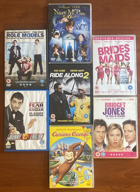 BUNDLE 7X UNIVERSAL Studios DVDs with Cases Joblot Movies Collection ...