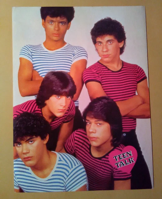 MAGAZINE PINUP~ MENUDO ~1980s ~Ricky Melendez ~Robby Rosa ~Ray Reyes ...